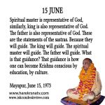 15 June | Spiritual Quotes By ISKCON Desire Tree